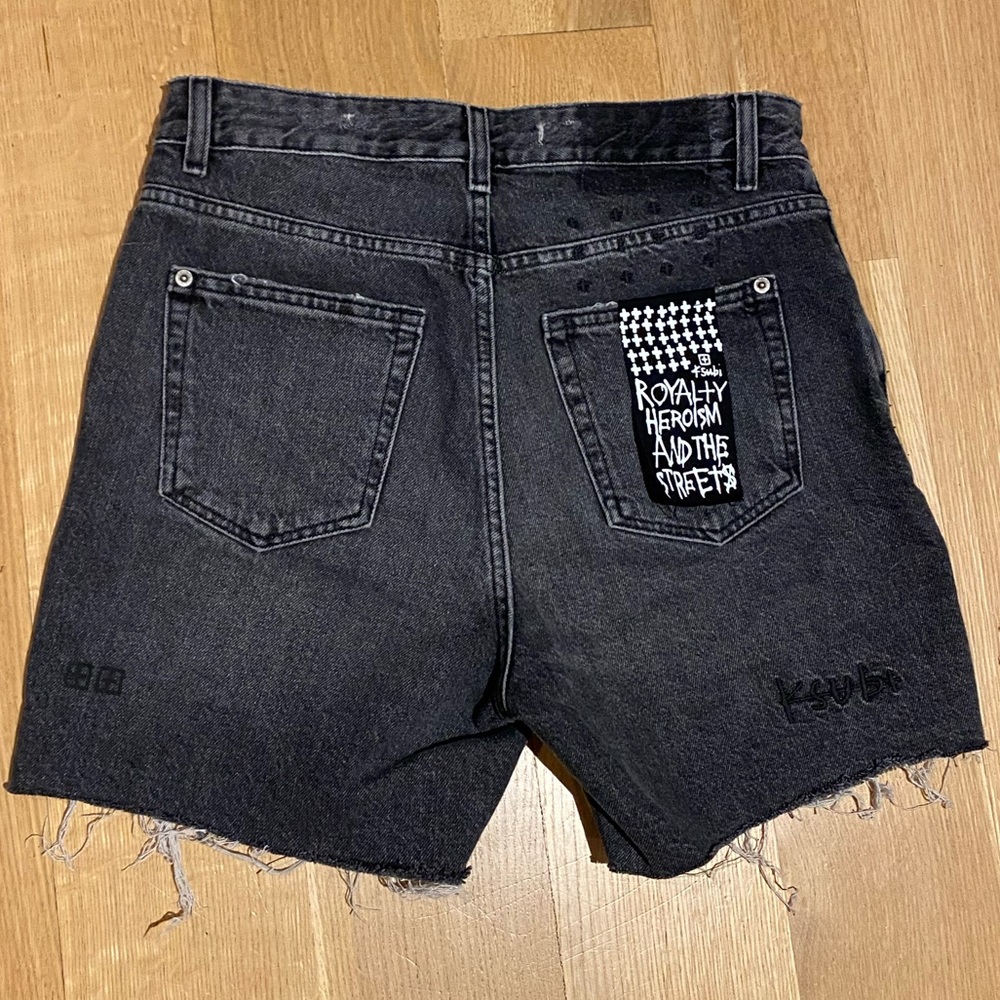 Rare Kith X Ksubi Racer Short Denim Black Eclipze Hig… - Gem